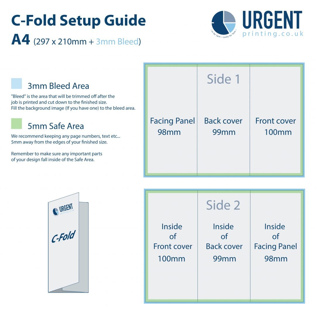 C-Fold / Z-Fold Flyer - Urgent Printing