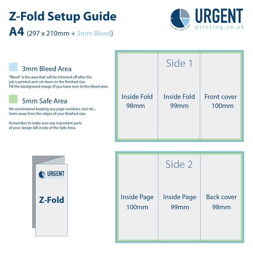 C-Fold / Z-Fold Flyer - Urgent Printing
