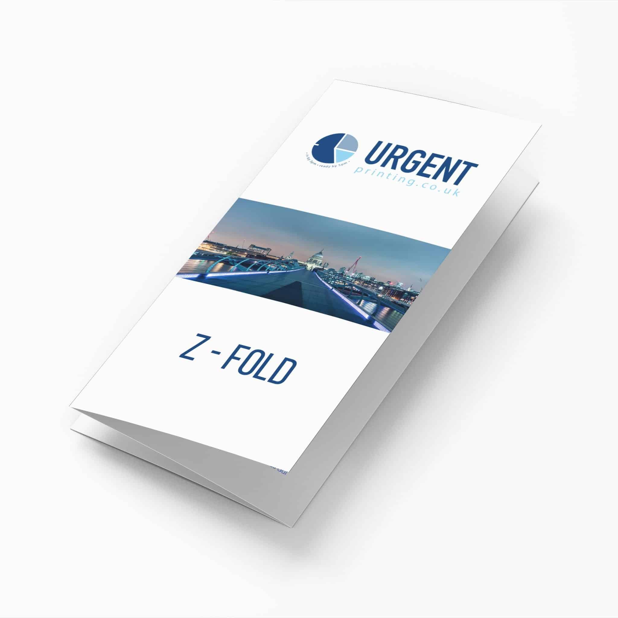 C-Fold / Z-Fold Flyer - Urgent Printing