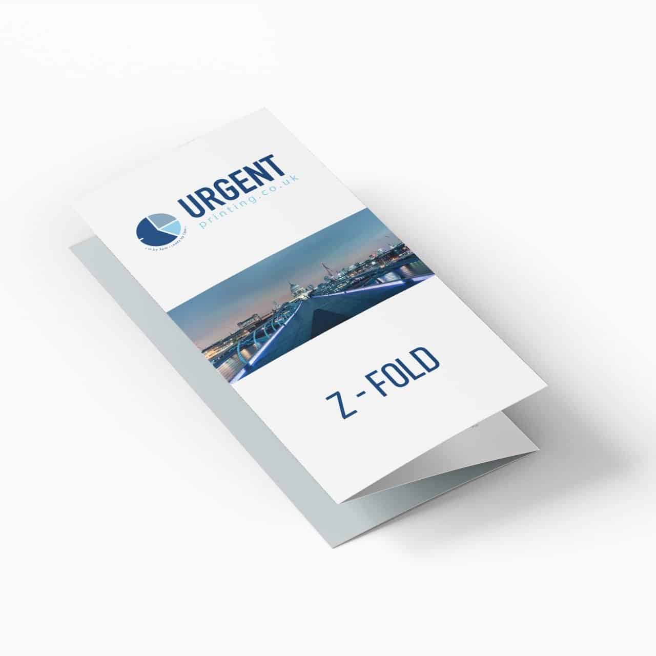 C-Fold / Z-Fold Flyer - Urgent Printing