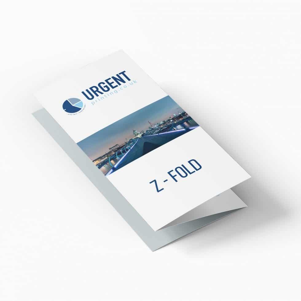 C-Fold / Z-Fold Flyer - Urgent Printing